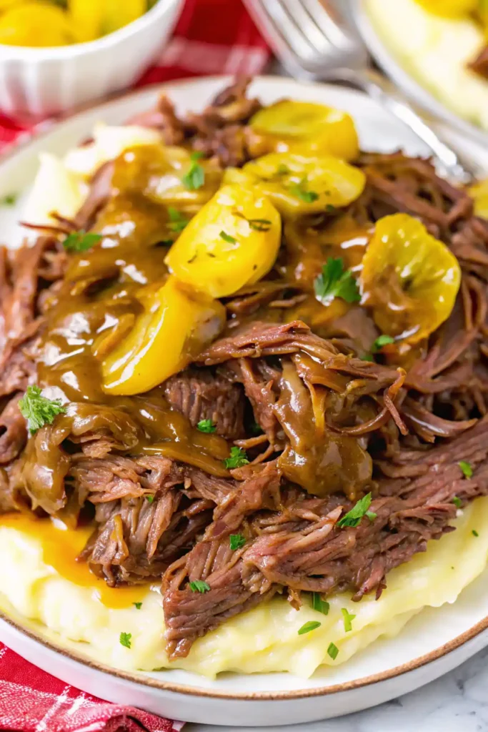 Mississippi Pot Roast Best 5 Ingredient Slow Cook - Moist Recipes