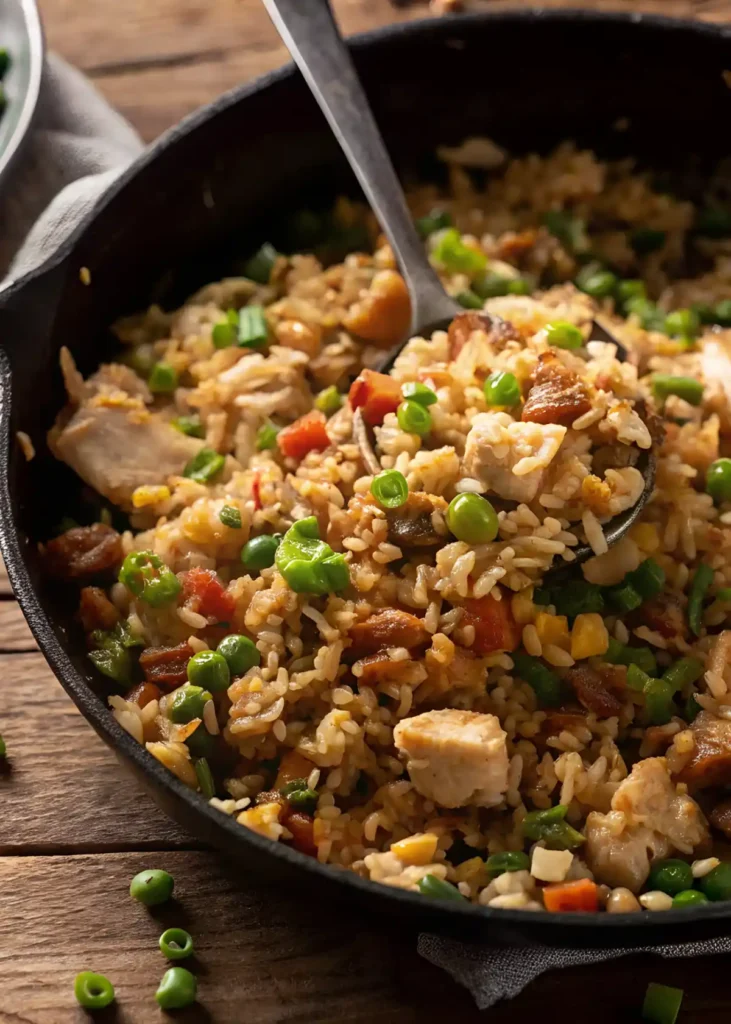 Best Chicken Fried Rice Recipe - Moist Recipes