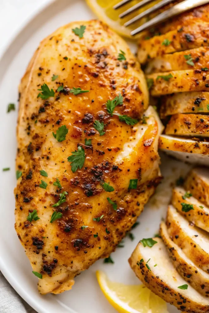 Air Fryer Chicken Breast Recipe (Tender & Juicy!)